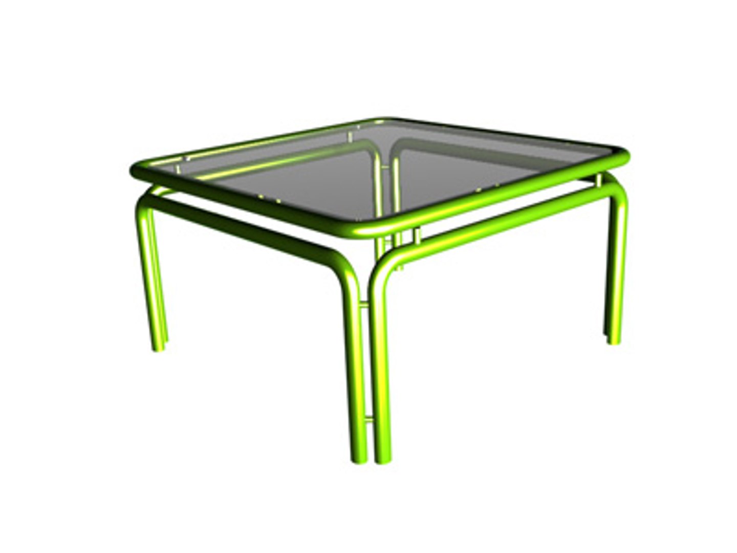 Simple Table 3d Model