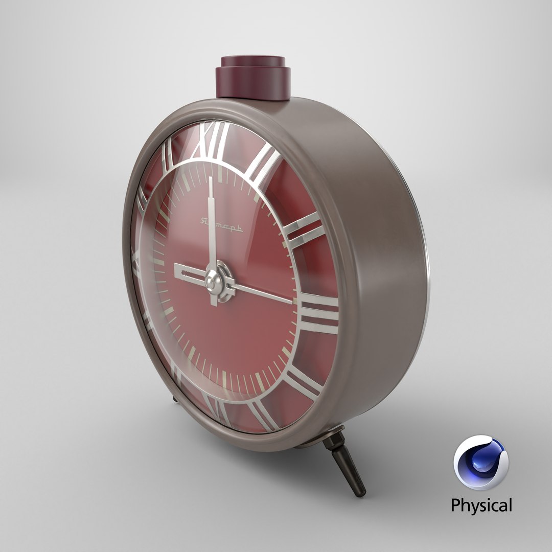 3D Clock 01 Model - TurboSquid 1987200