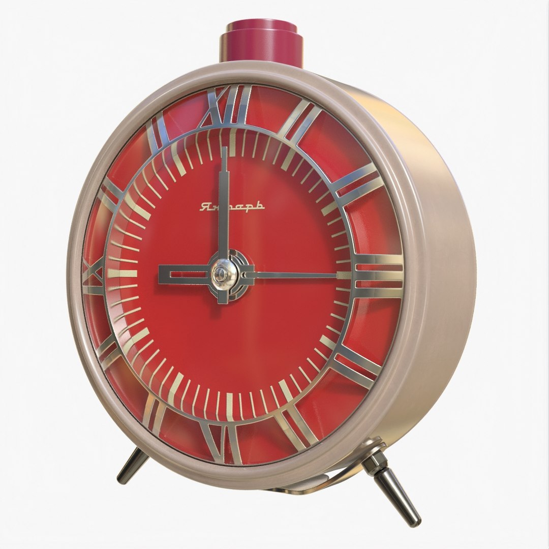 3D Clock 01 Model - TurboSquid 1987200