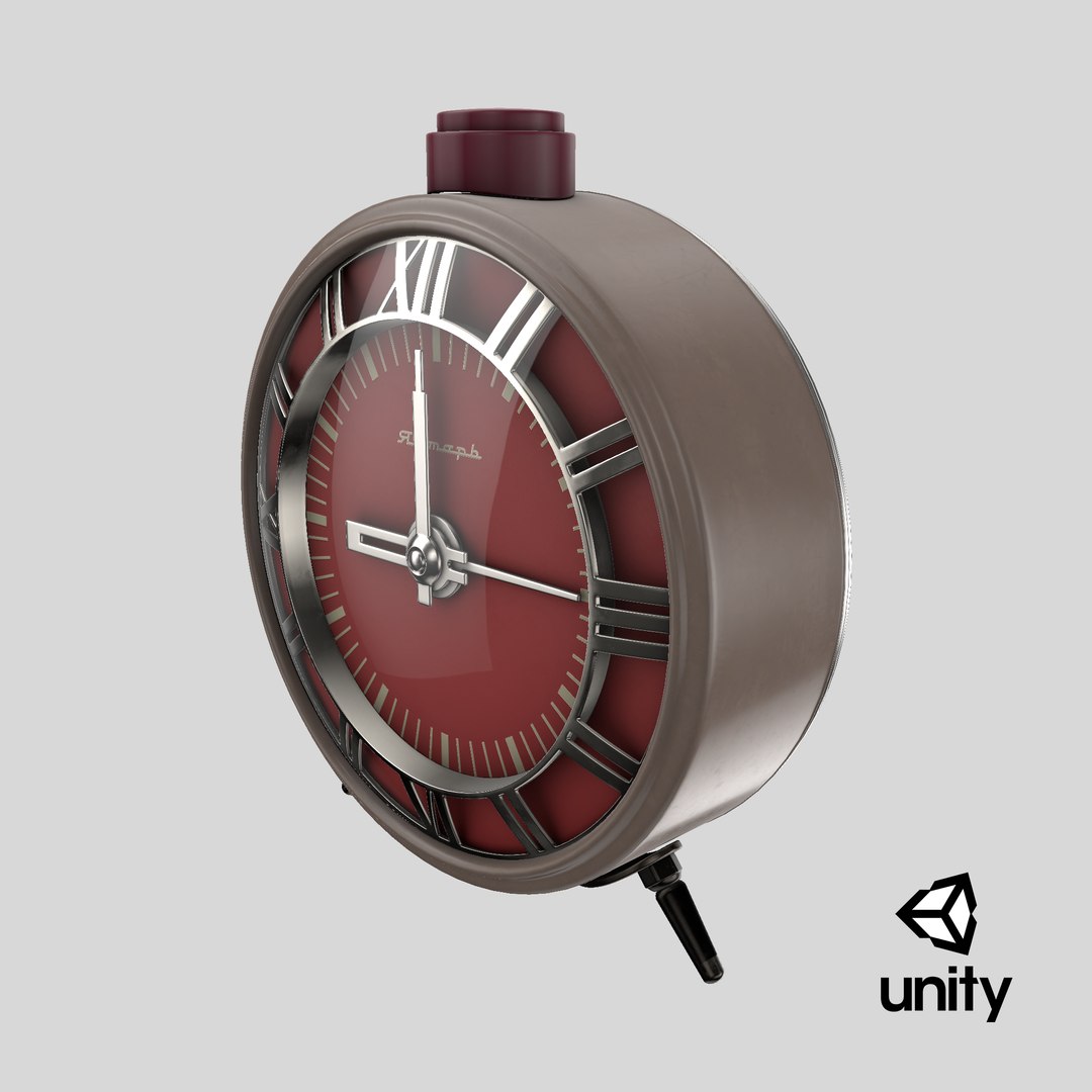 3D Clock 01 Model - TurboSquid 1987200