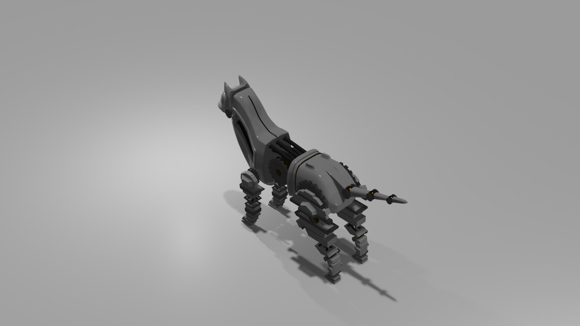 Robot Dog Model - TurboSquid 1603832