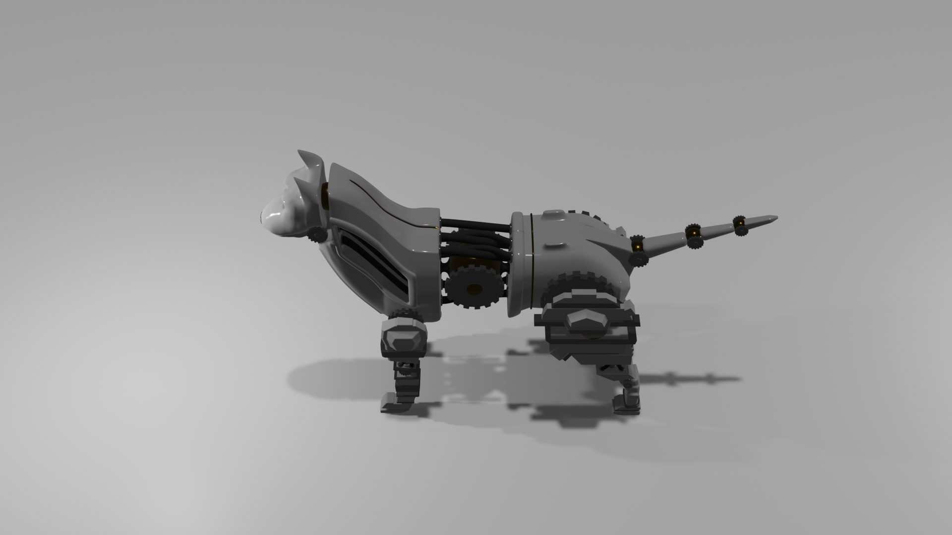Robot Dog Model - TurboSquid 1603832