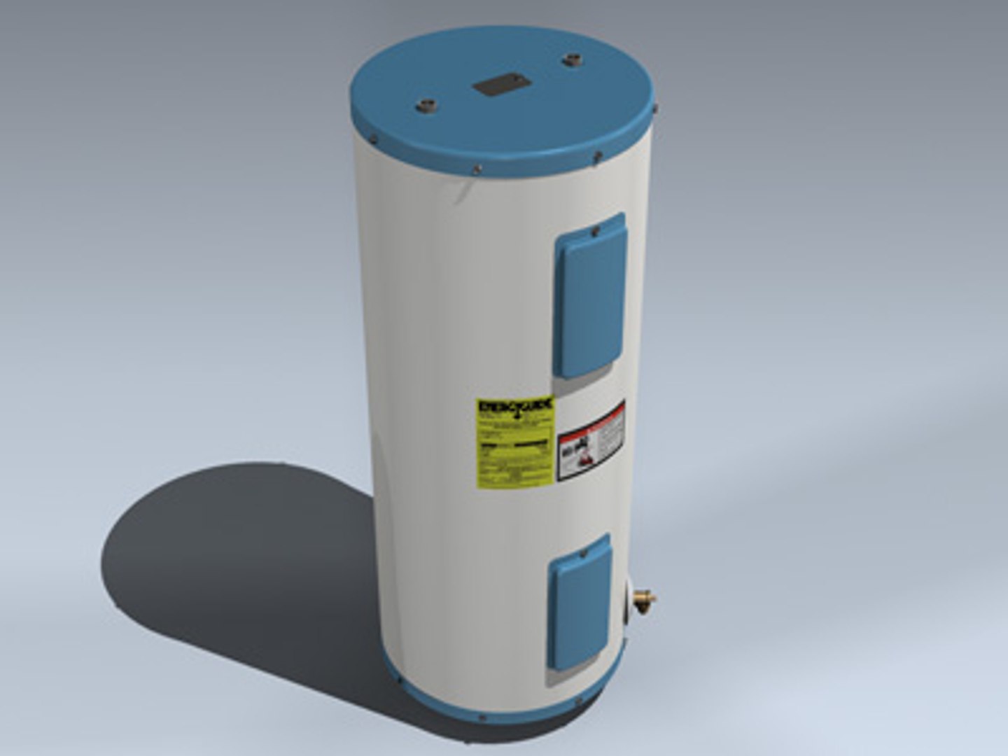 Water Heater 3d Model