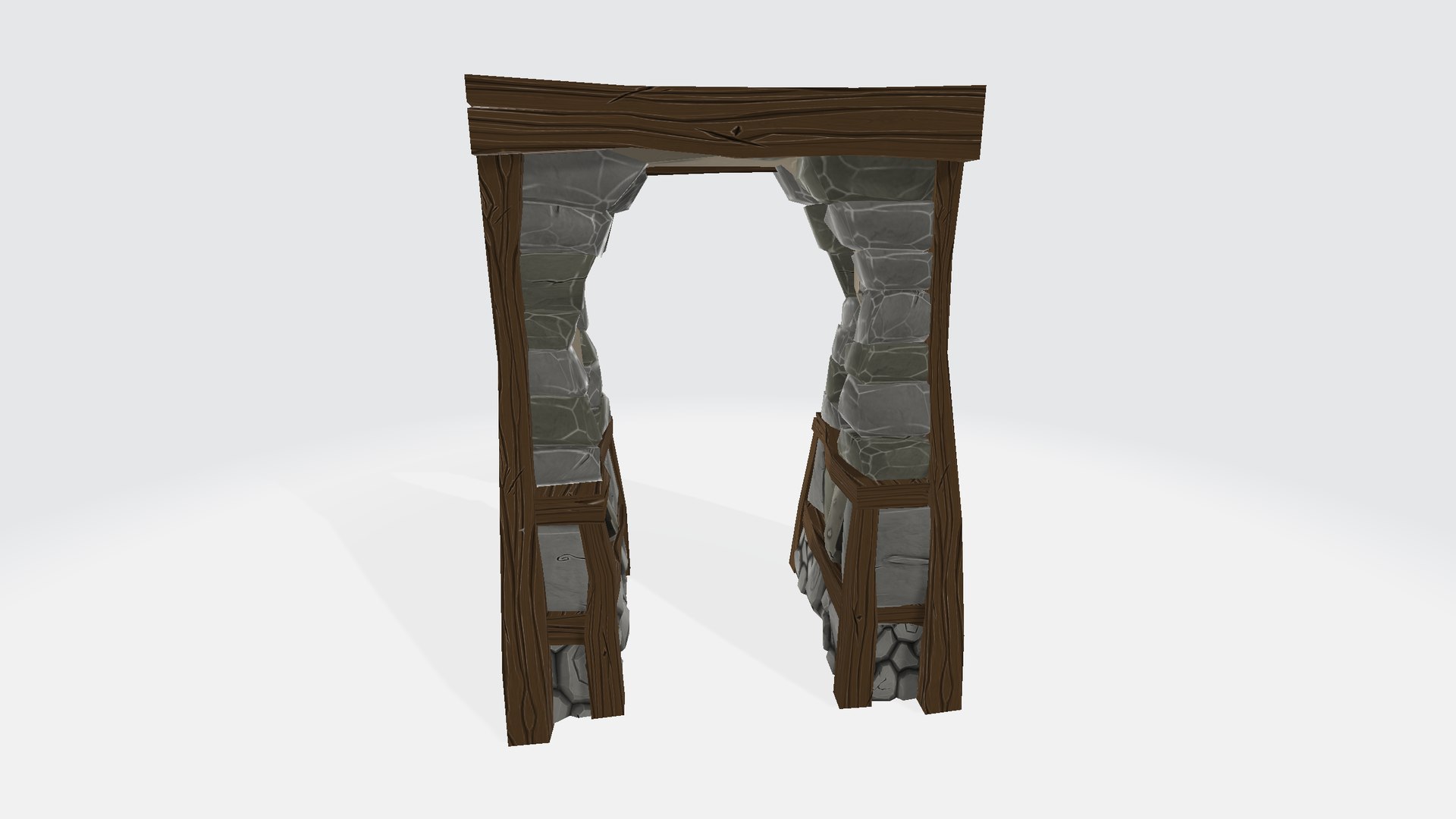 Crenellated Gate Model - TurboSquid 2505589