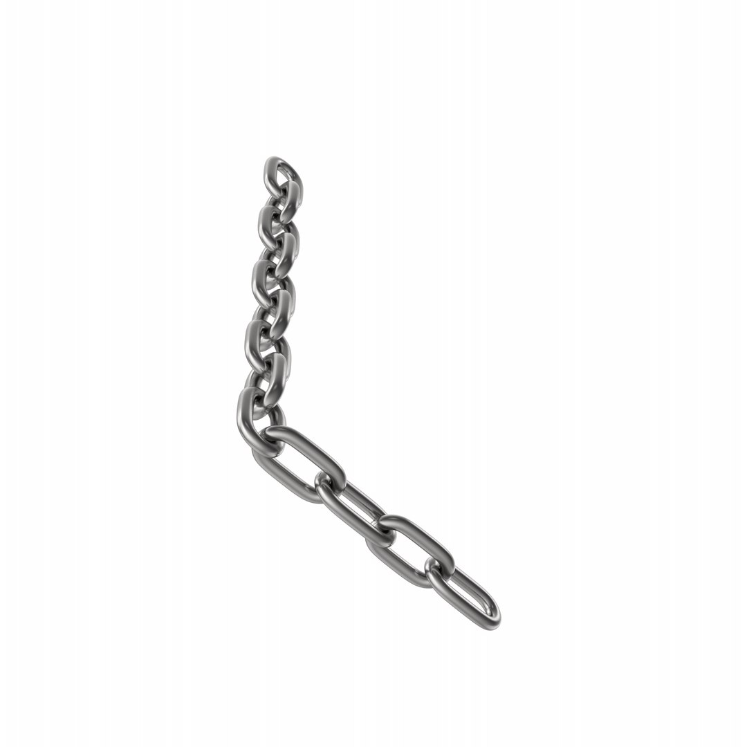 Chain Letter L 3D Model - TurboSquid 2023128