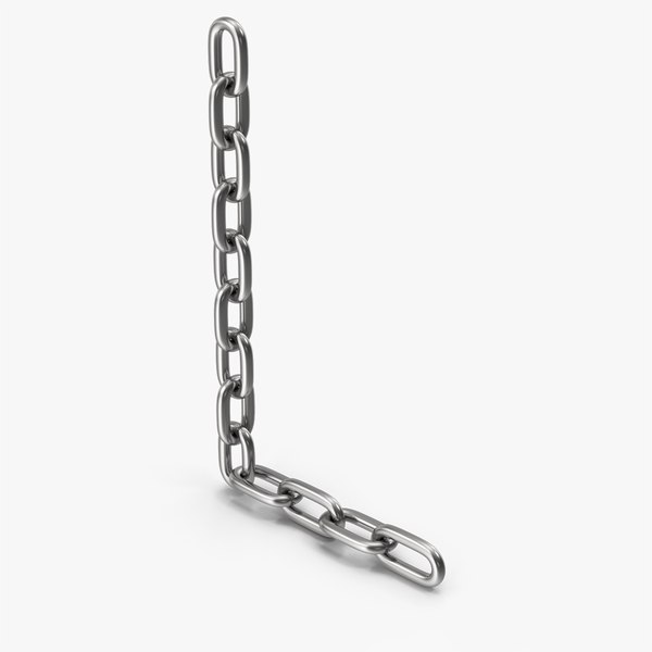 modelo 3d Chain Letter L - TurboSquid 2023128
