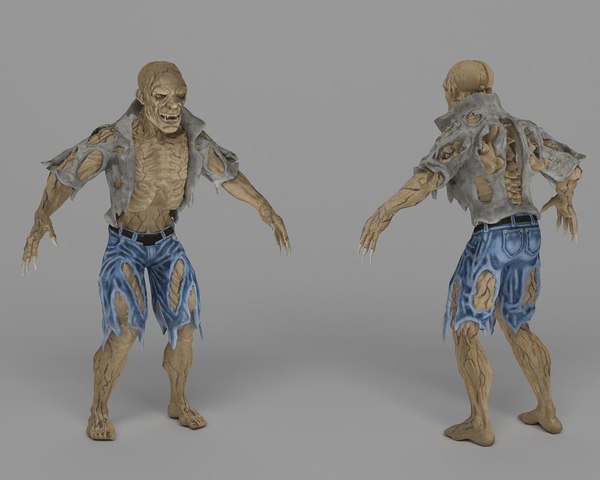 Zombie 3D Models for Download | TurboSquid