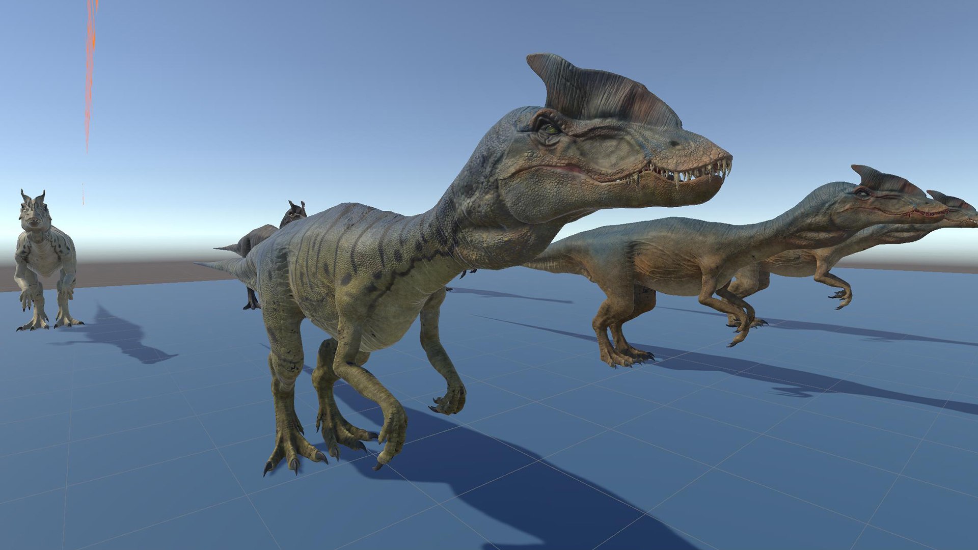 3D Dinosaur - Hybrid Dilophosaurus Unity Project Model - TurboSquid 2263484