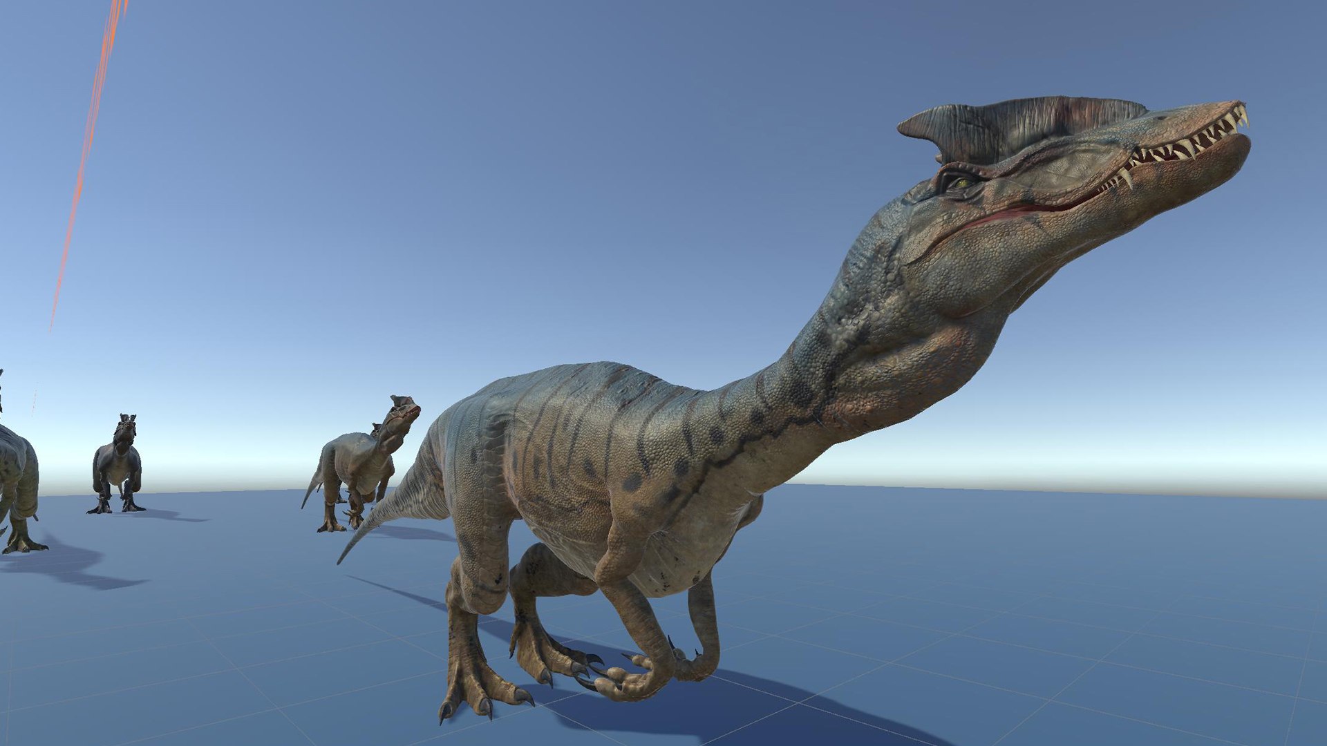 3D Dinosaur - Hybrid Dilophosaurus Unity Project Model - TurboSquid 2263484