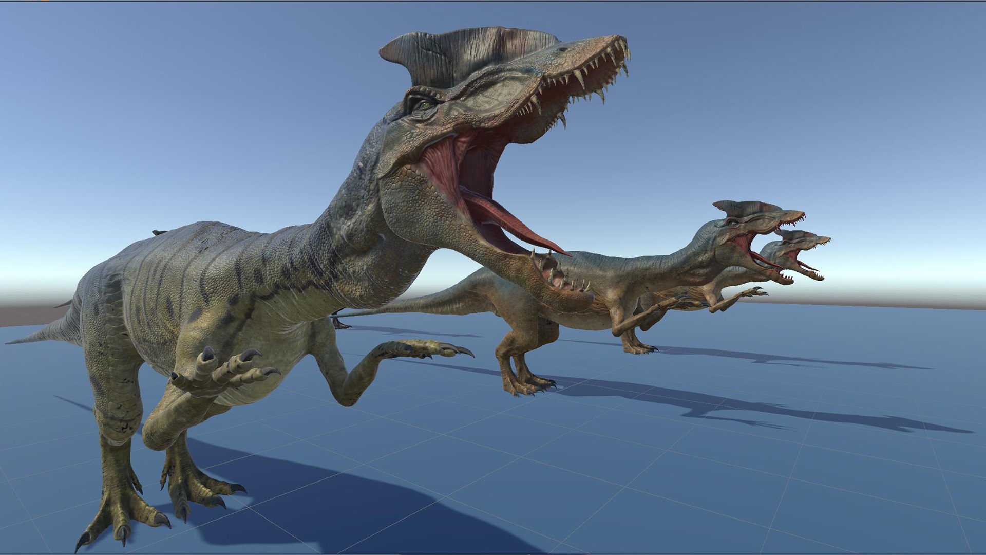 3D Dinosaur - Hybrid Dilophosaurus Unity Project Model - TurboSquid 2263484