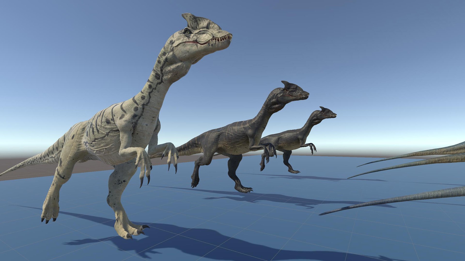3D Dinosaur - Hybrid Dilophosaurus Unity Project Model - TurboSquid 2263484