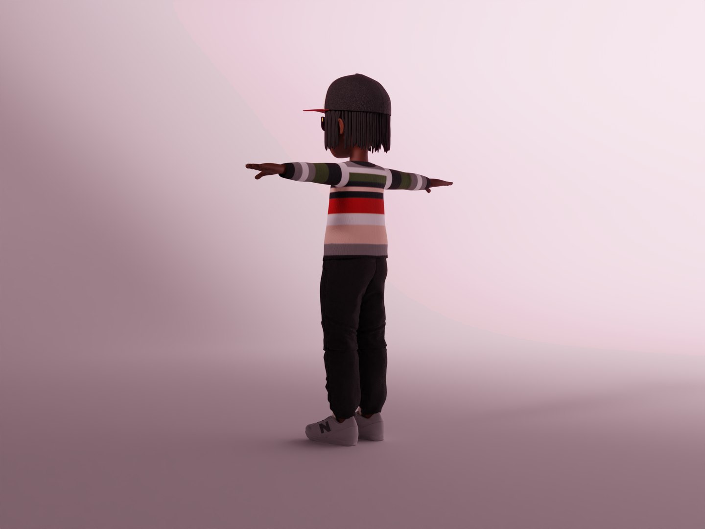 Cartoon Characters Rap 3D model - TurboSquid 1868871