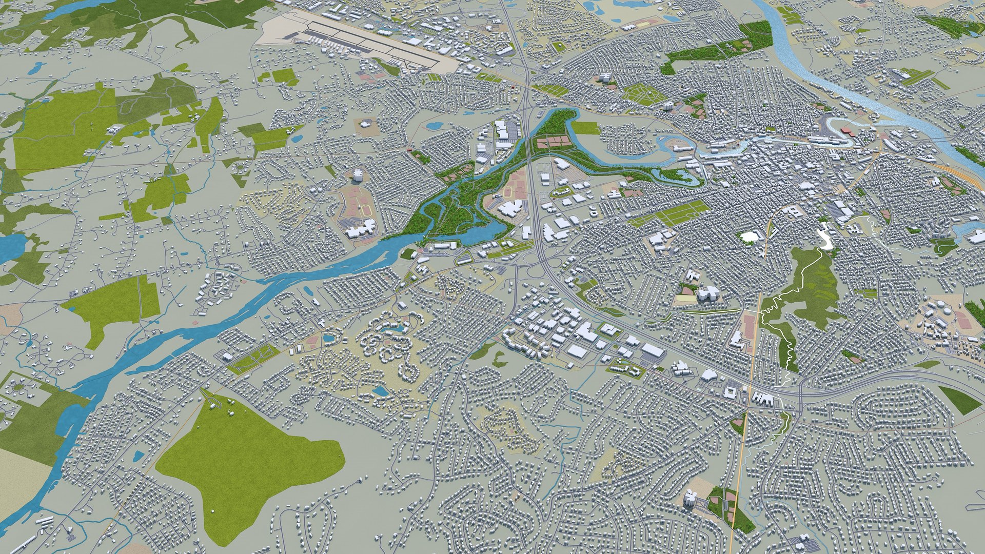 Nashua New Hampshire USA 3D model - TurboSquid 1720460