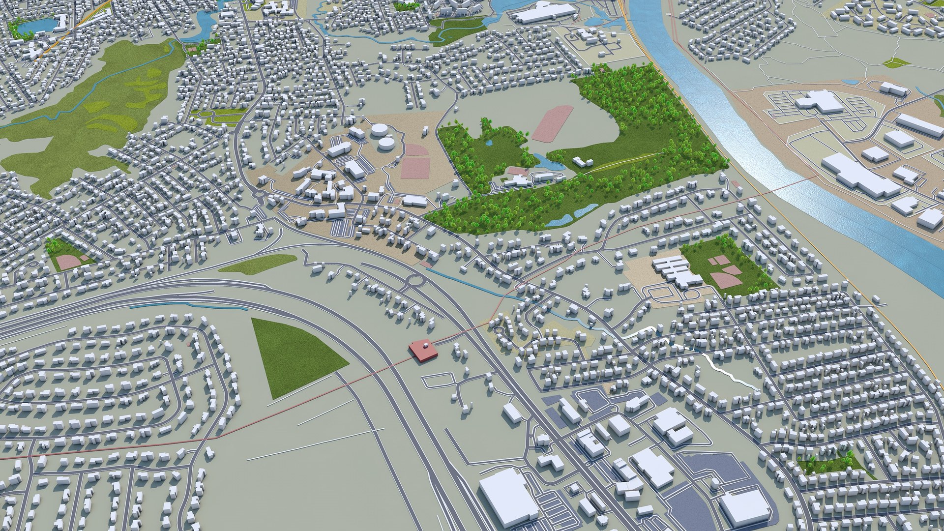 Nashua New Hampshire USA 3D model - TurboSquid 1720460