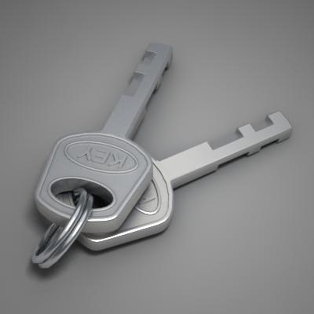 key lock 3d model