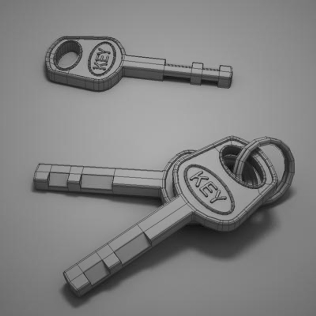 key lock 3d model