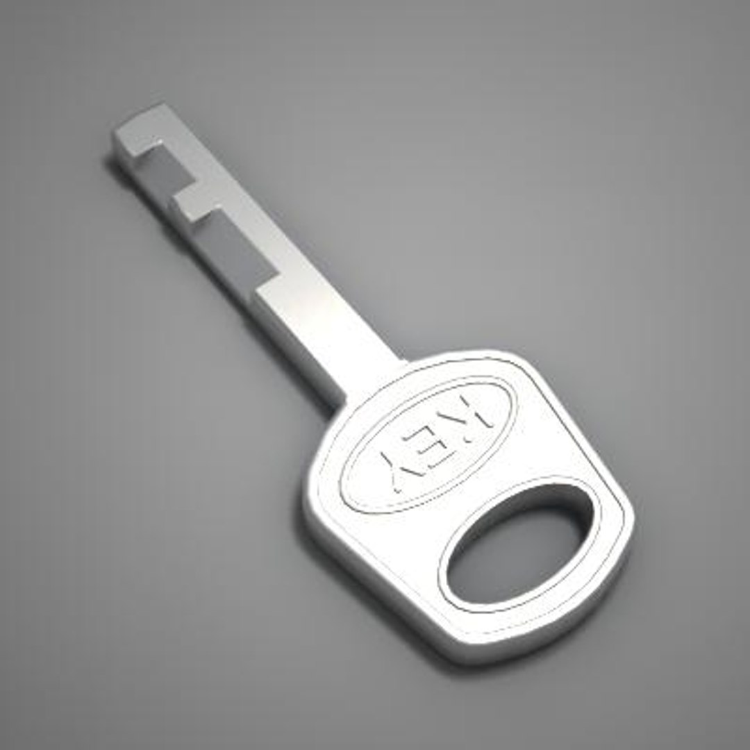 key lock 3d model