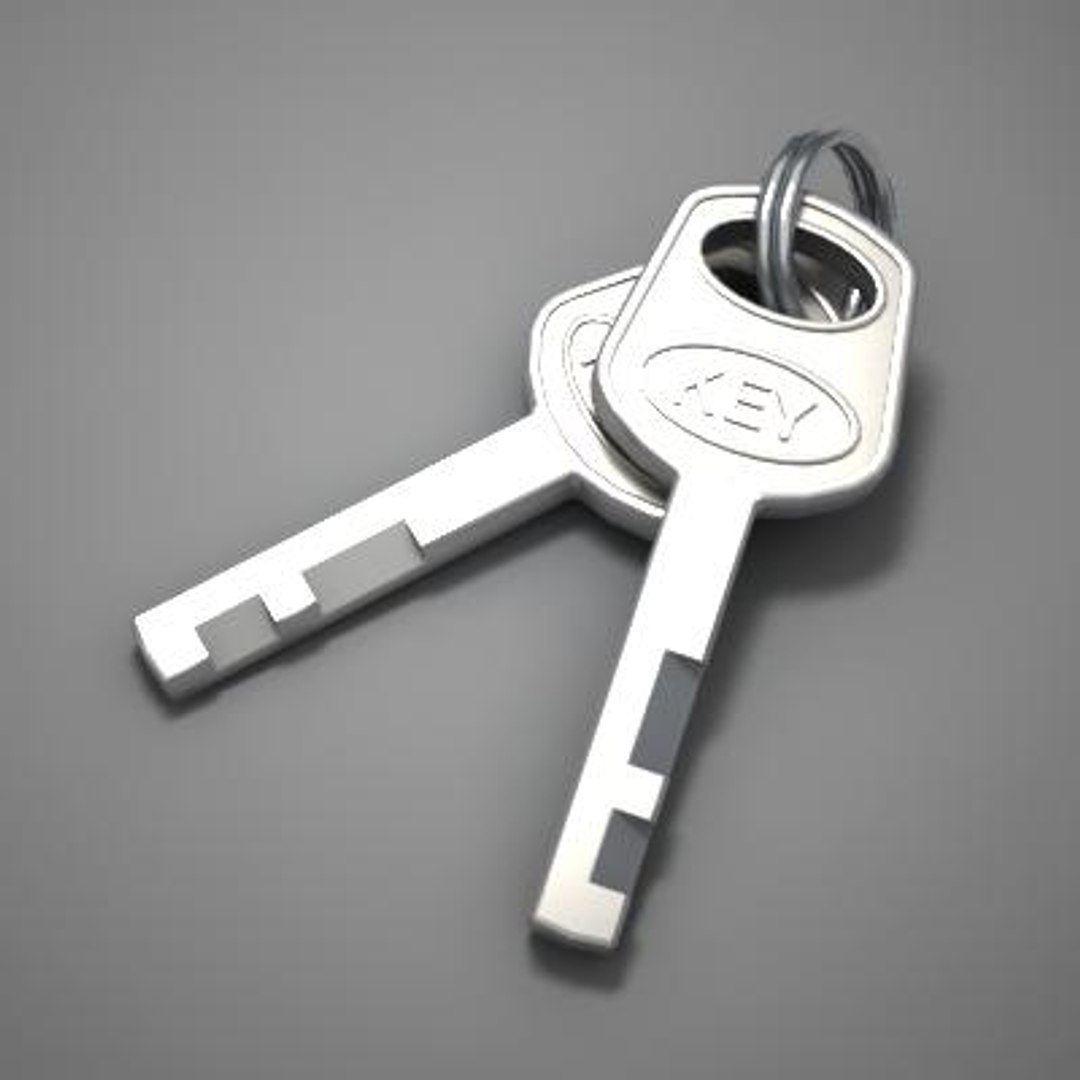 key lock 3d model