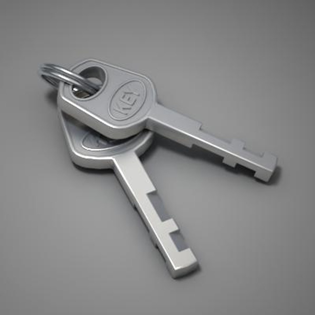key lock 3d model