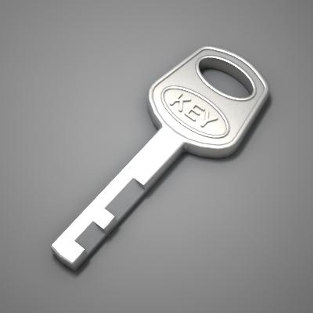 key lock 3d model