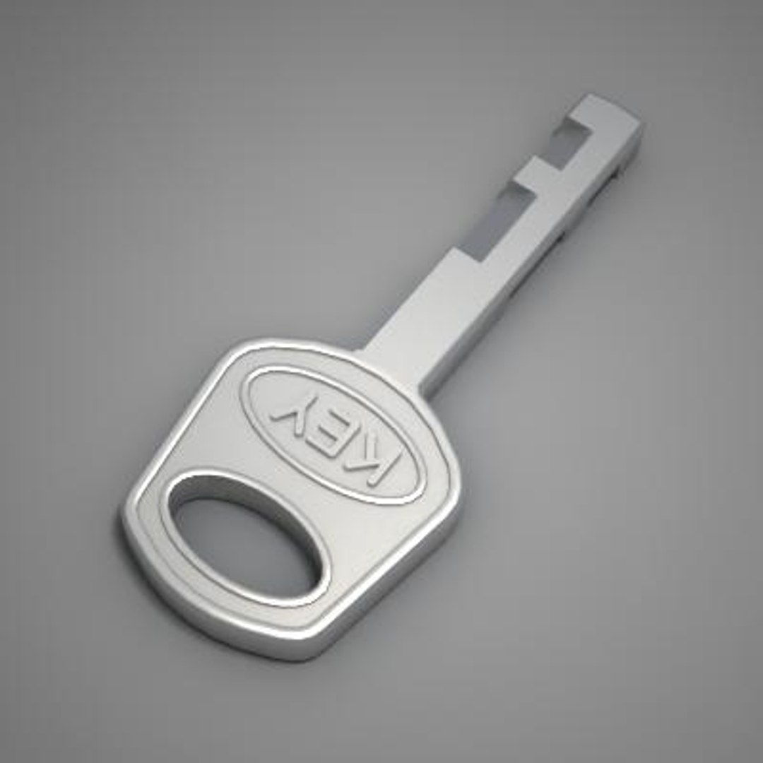 key lock 3d model
