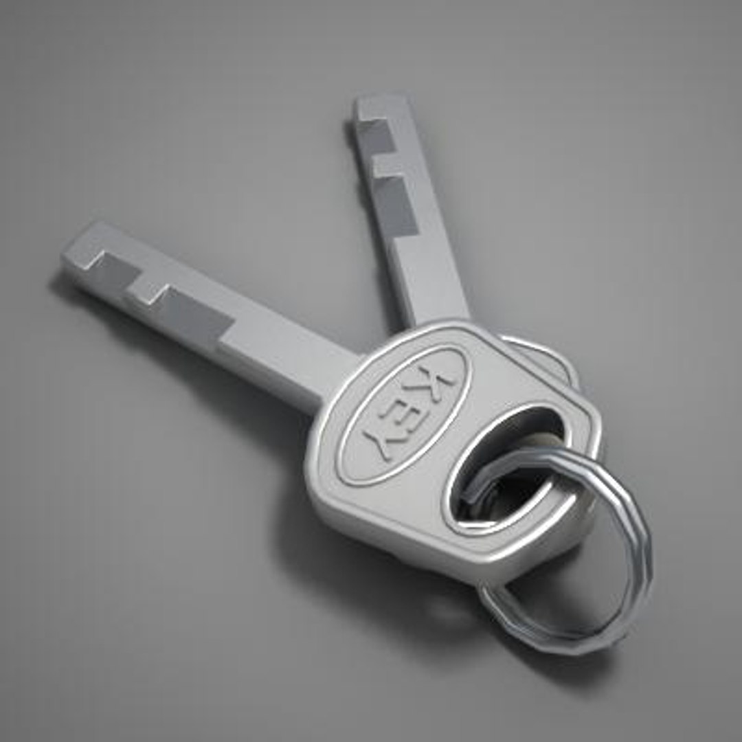 key lock 3d model