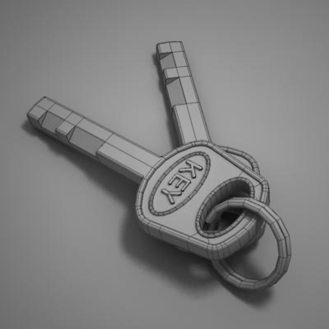 key lock 3d model