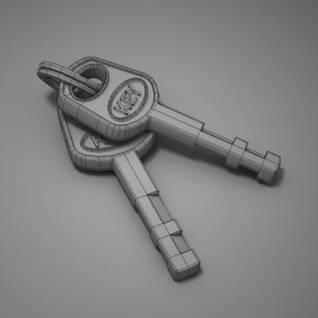 key lock 3d model