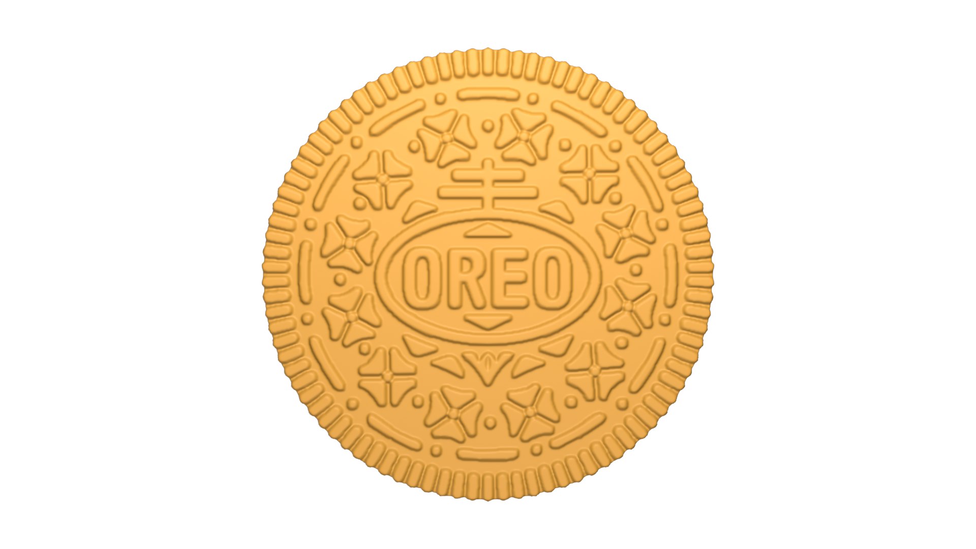 3D Oreo Golden Cookie Sandwich - TurboSquid 1949350