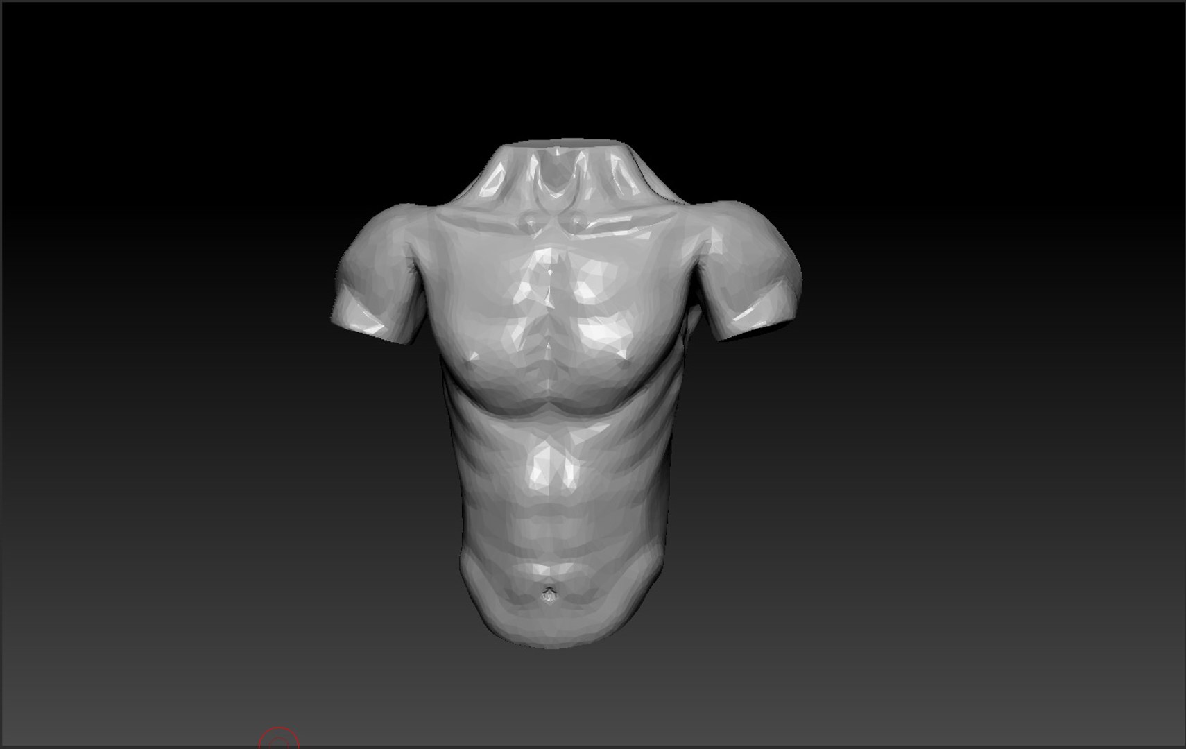 3d 3ds Chest Skinny Male