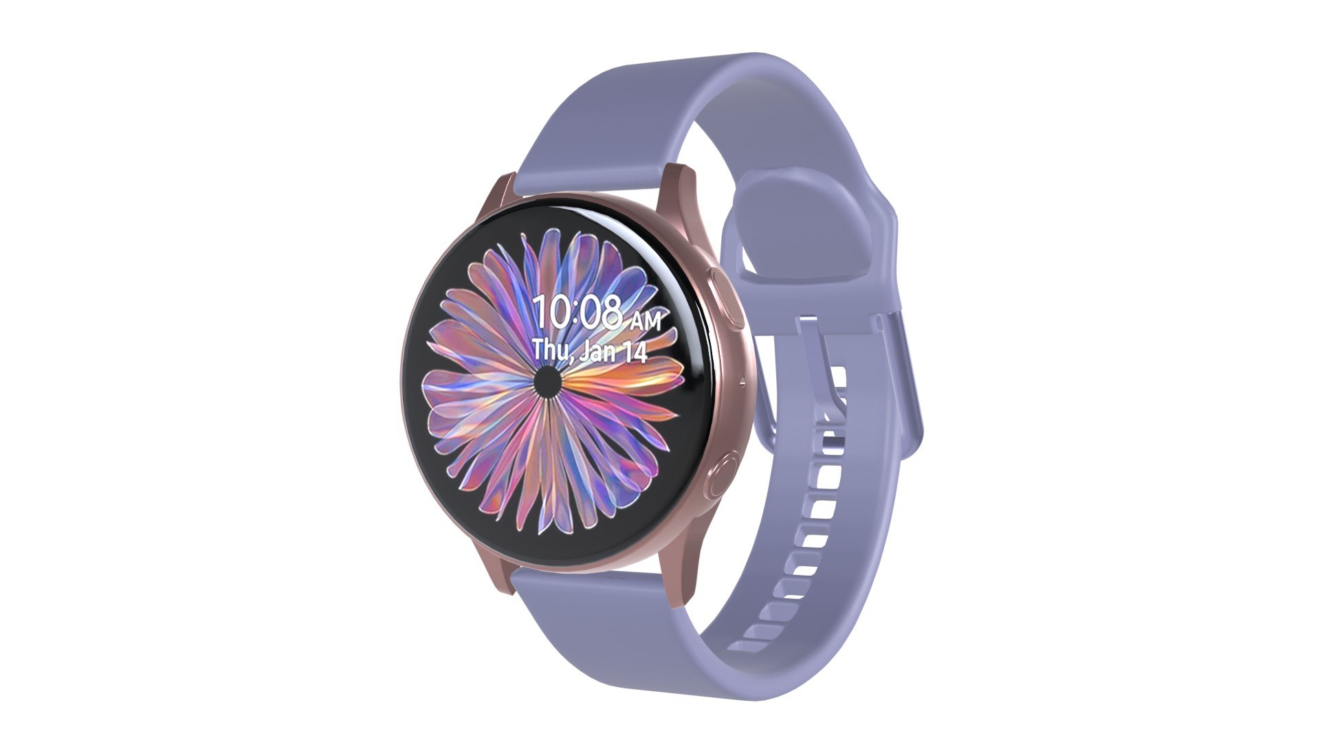Samsung Galaxy Watch Active 2 - Aluminium Rose Gold Model - TurboSquid ...