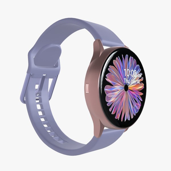 Samsung Galaxy Watch Active 2 - Aluminium Rose Gold model - TurboSquid ...