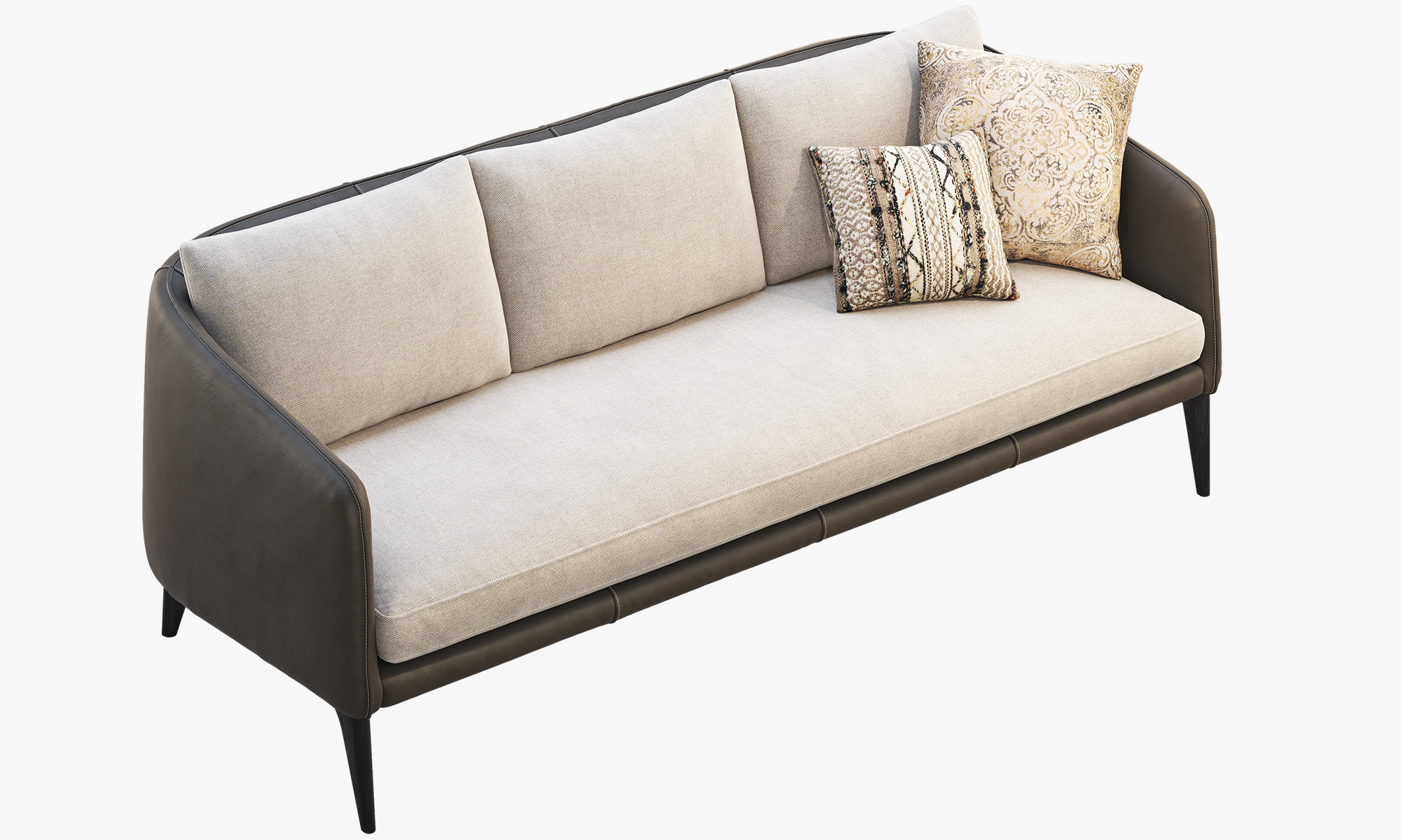 3D rhys bench seat sofas model - TurboSquid 1498580
