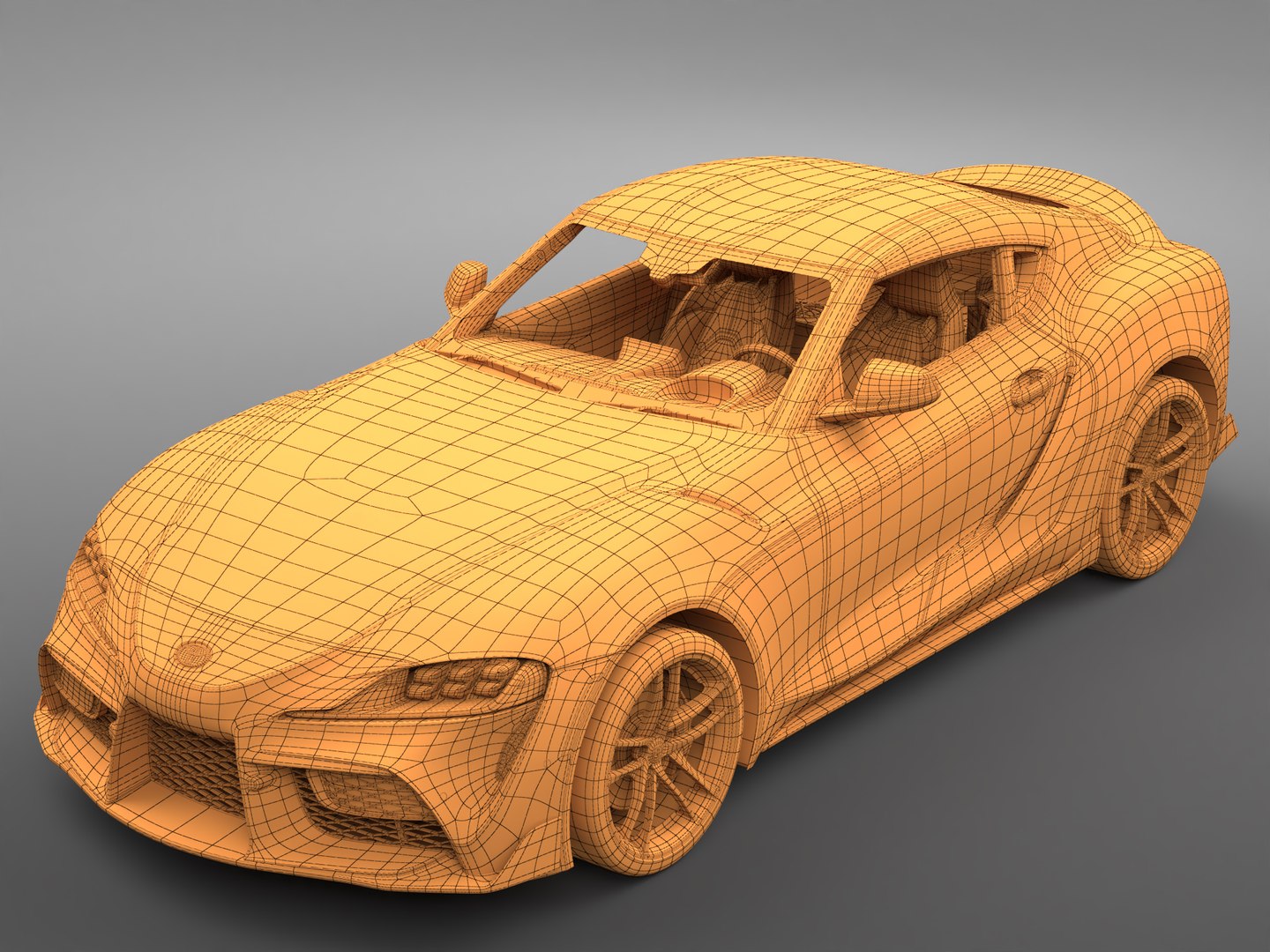 3D Toyota Supra Gr Model - TurboSquid 1441748