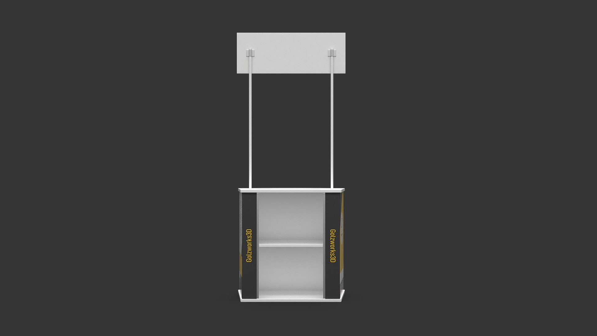 3D Portable Booth Mockup Model - TurboSquid 2294390