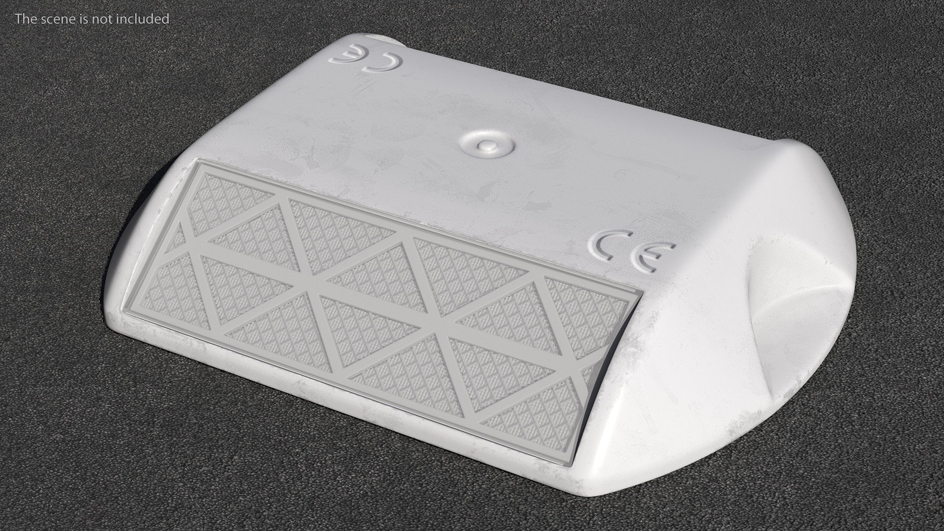 White Reflective Road Driveway Marker 3D Model - TurboSquid 2068460