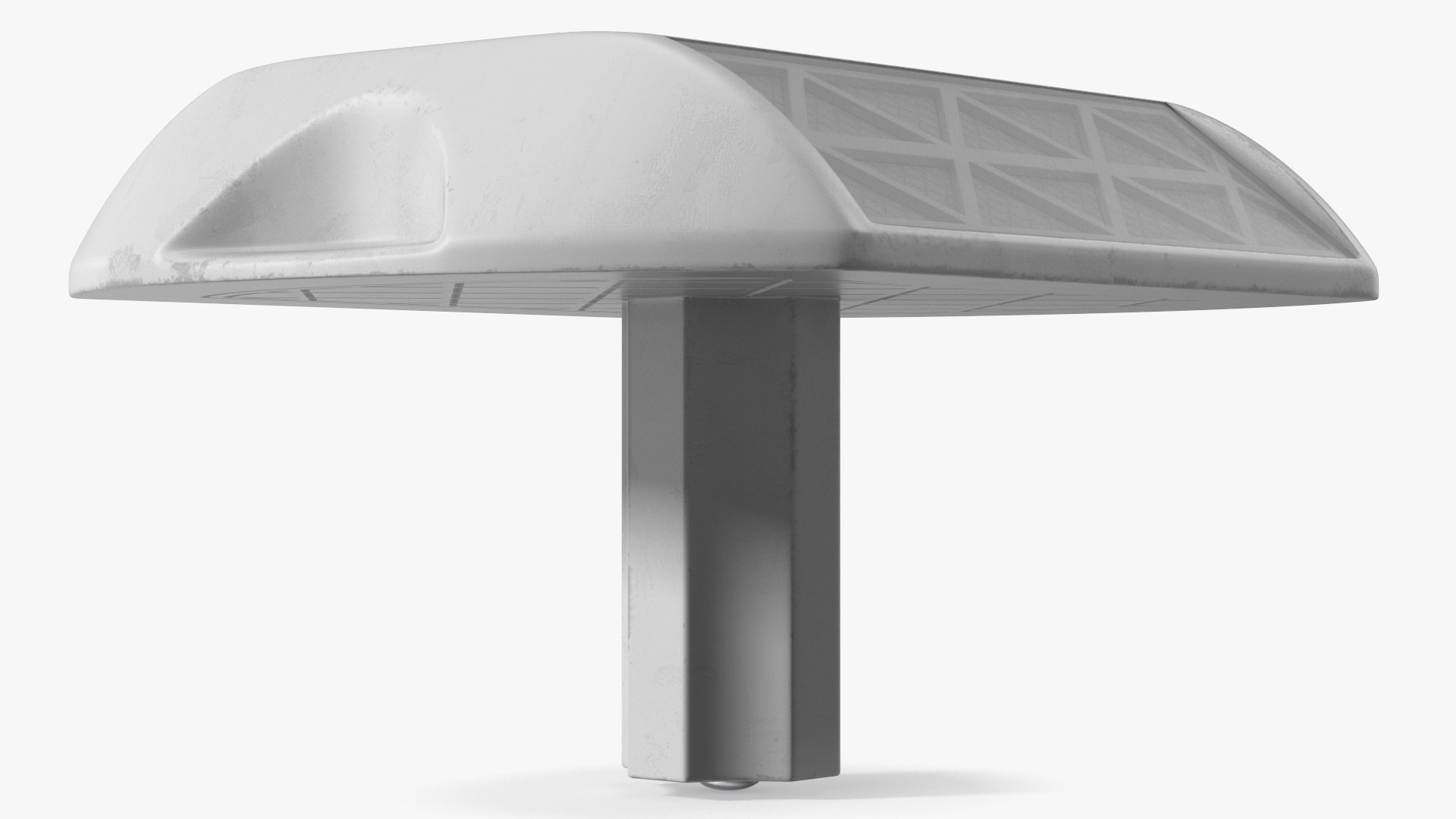 White Reflective Road Driveway Marker 3D model - TurboSquid 2068460