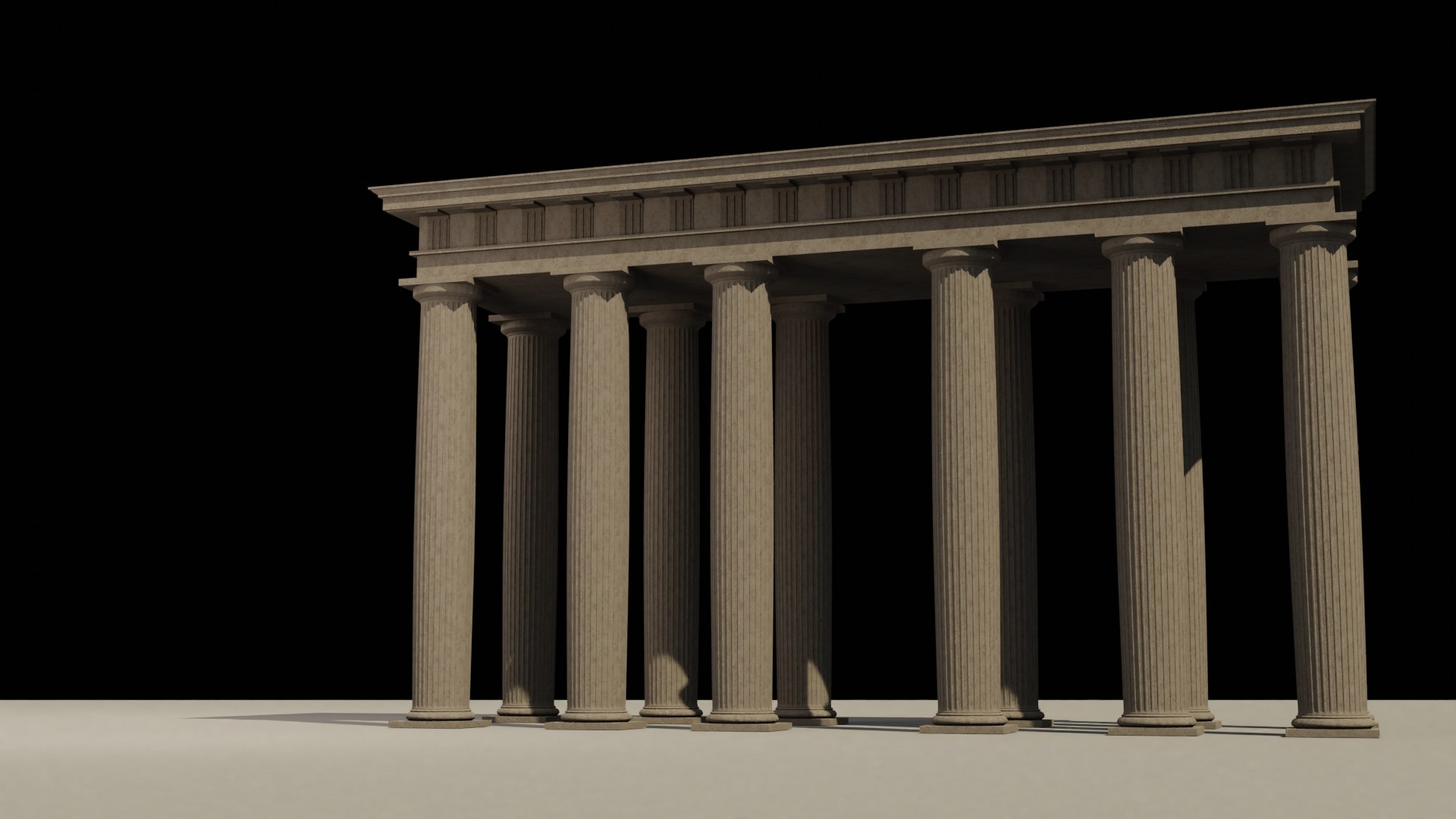 3D Architectural Modeled Column - TurboSquid 1537745