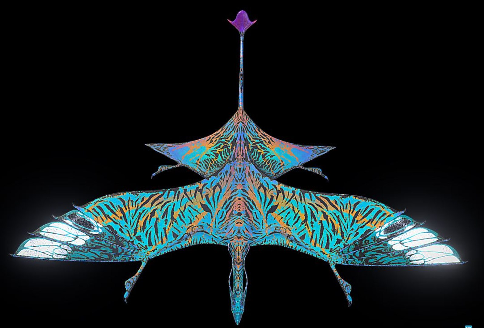 Avatar Banshee Ikraan 3D Model - TurboSquid 1292595