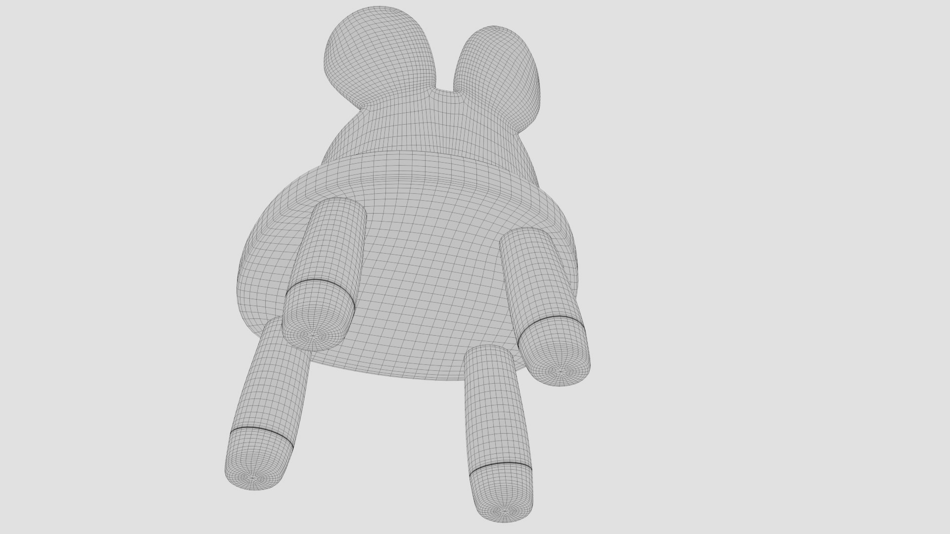 3D Rabbit Kids Chair - TurboSquid 1810173