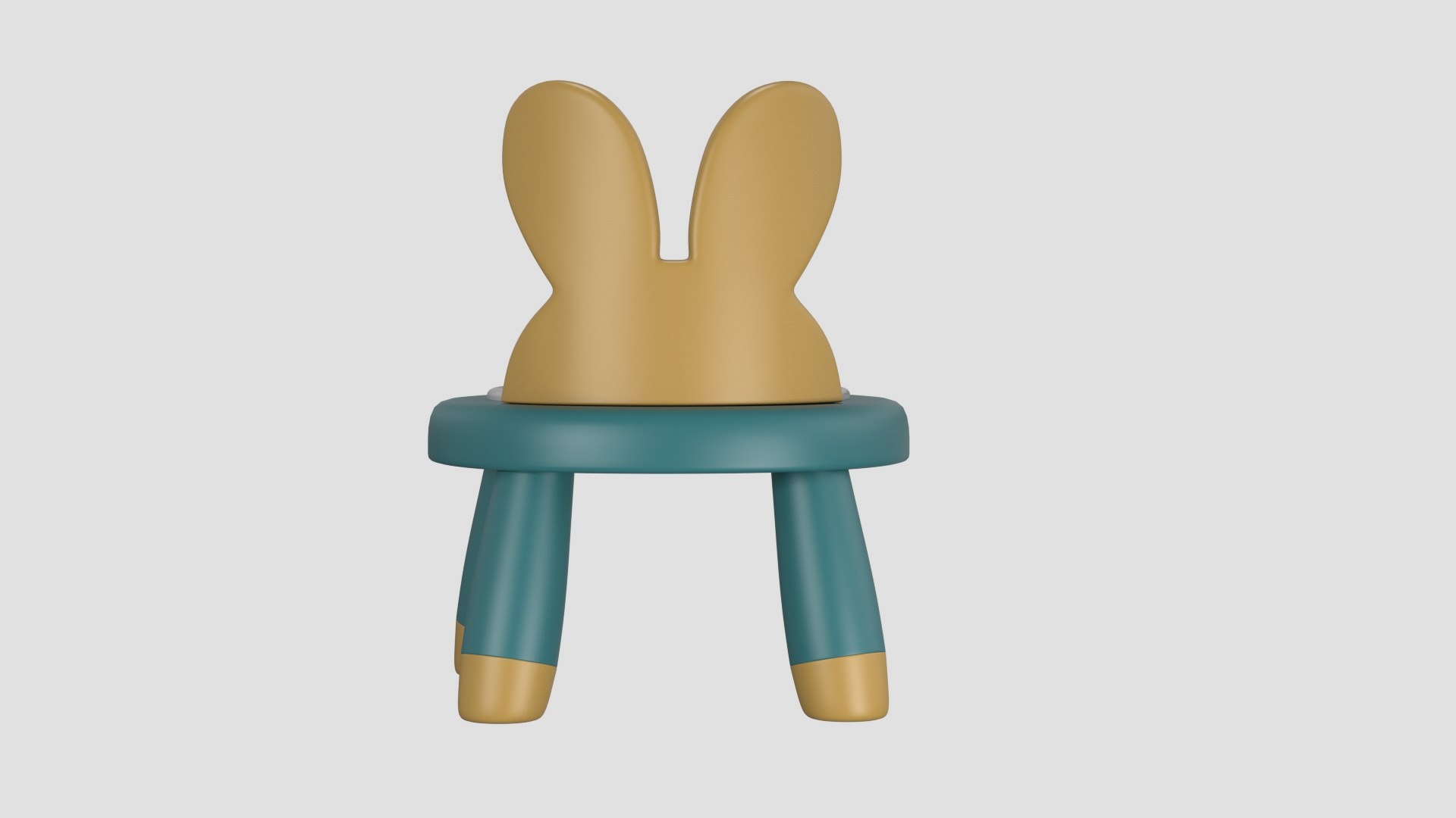 3D Rabbit Kids Chair - TurboSquid 1810173