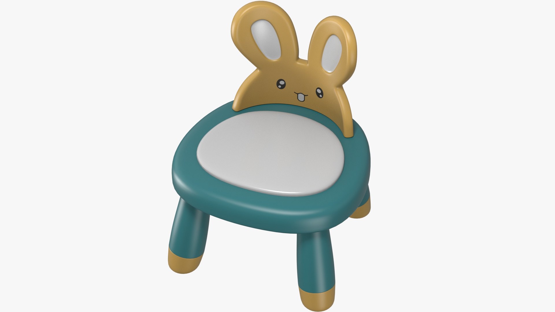 3D Rabbit Kids Chair - TurboSquid 1810173