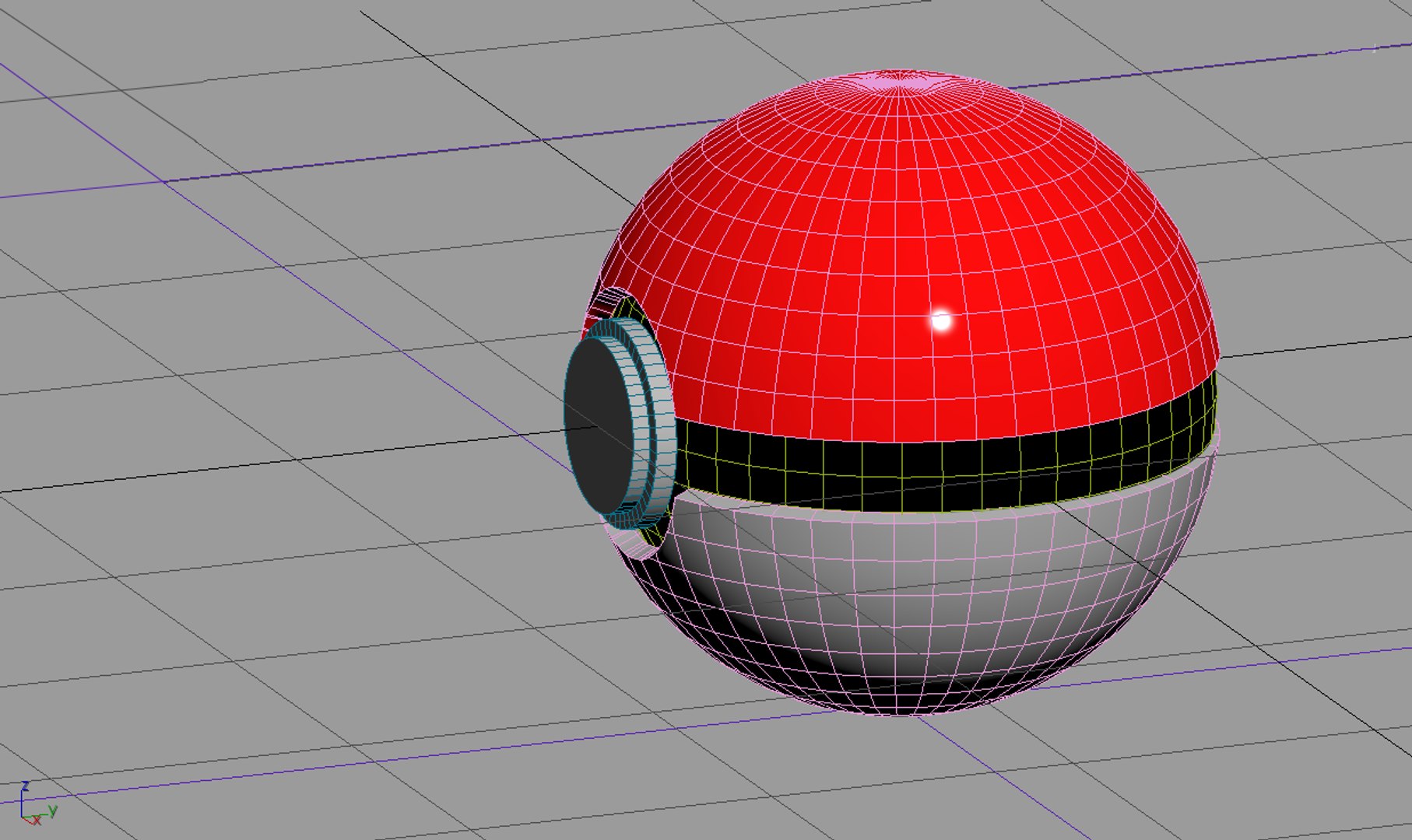 Pokeball 3D - TurboSquid 1238675