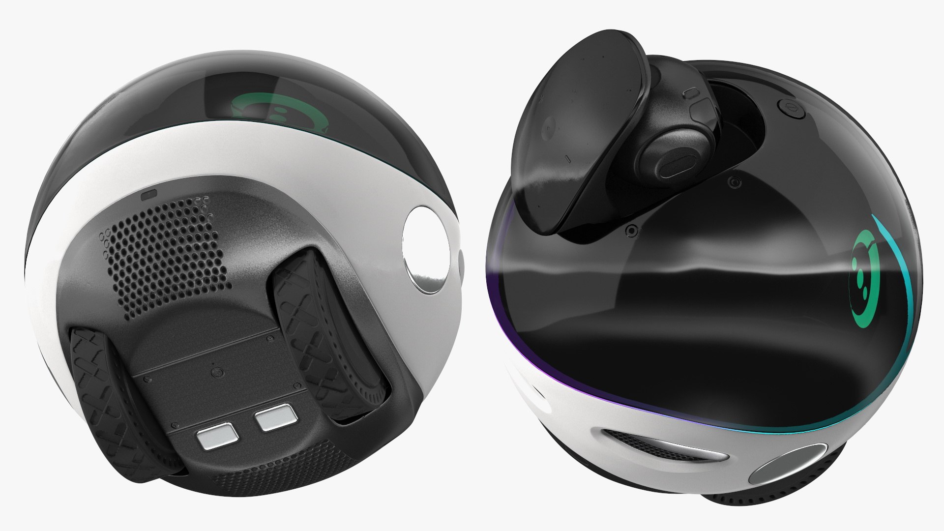 3D Home Companion Robot Green - TurboSquid 2136683