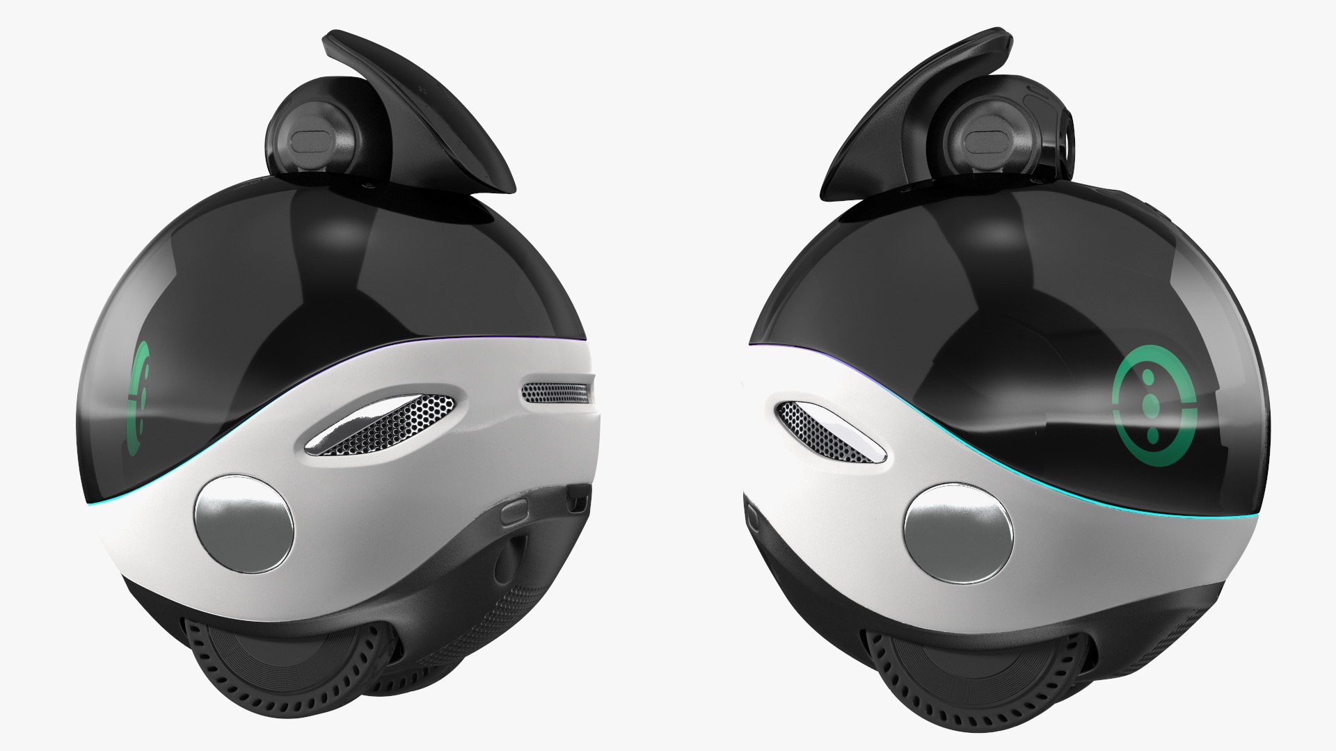 3D Home Companion Robot Green - TurboSquid 2136683