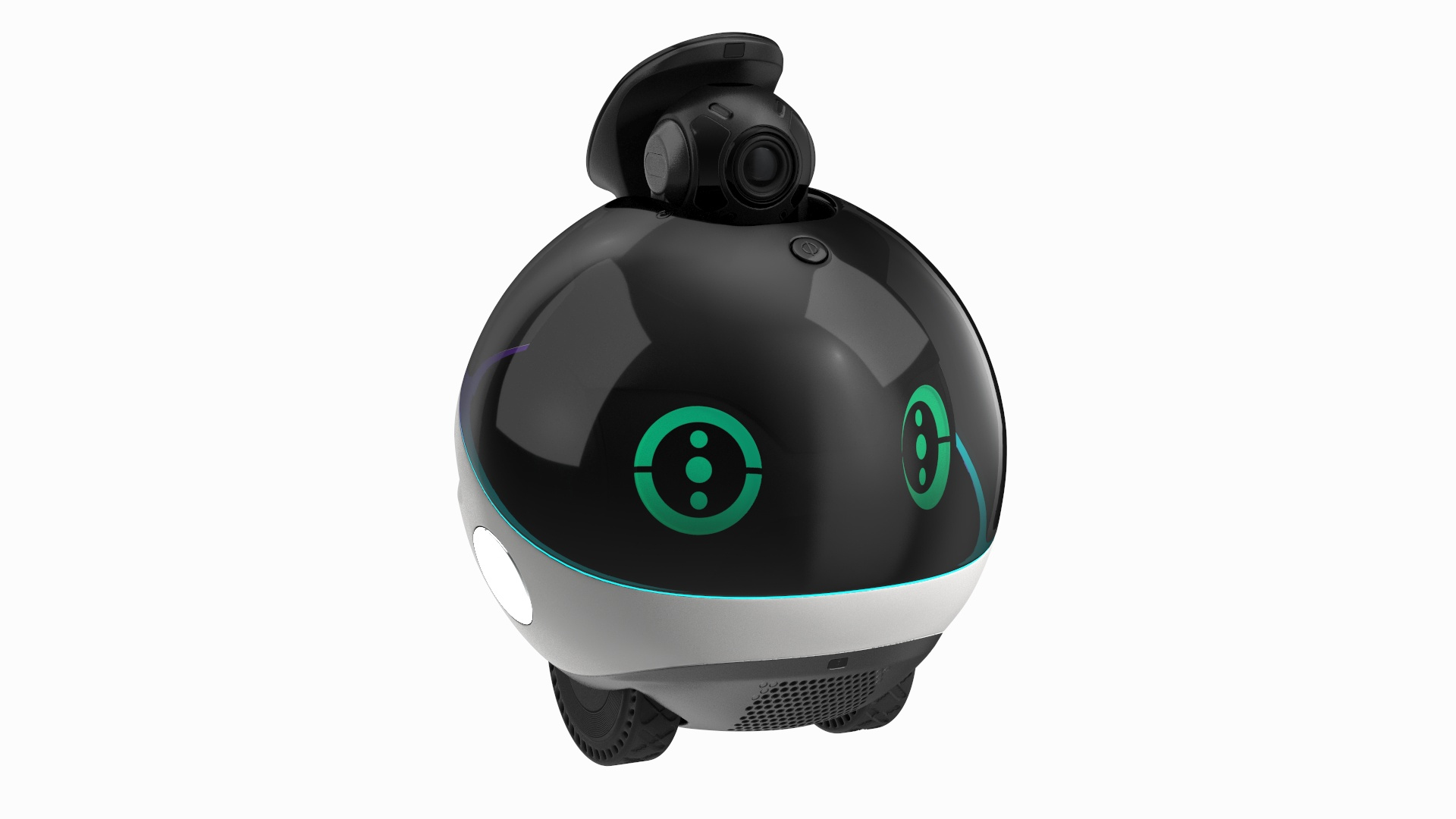 3D Home Companion Robot Green - TurboSquid 2136683