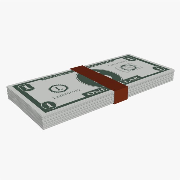 modelo 3d Pack of dollars dollar bill - TurboSquid 2043326