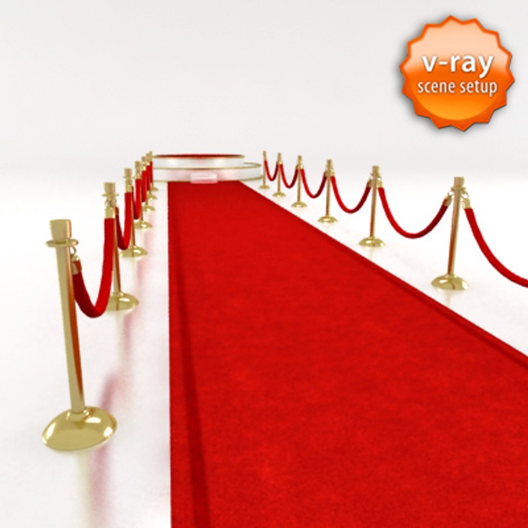 3d Red Carpet Model