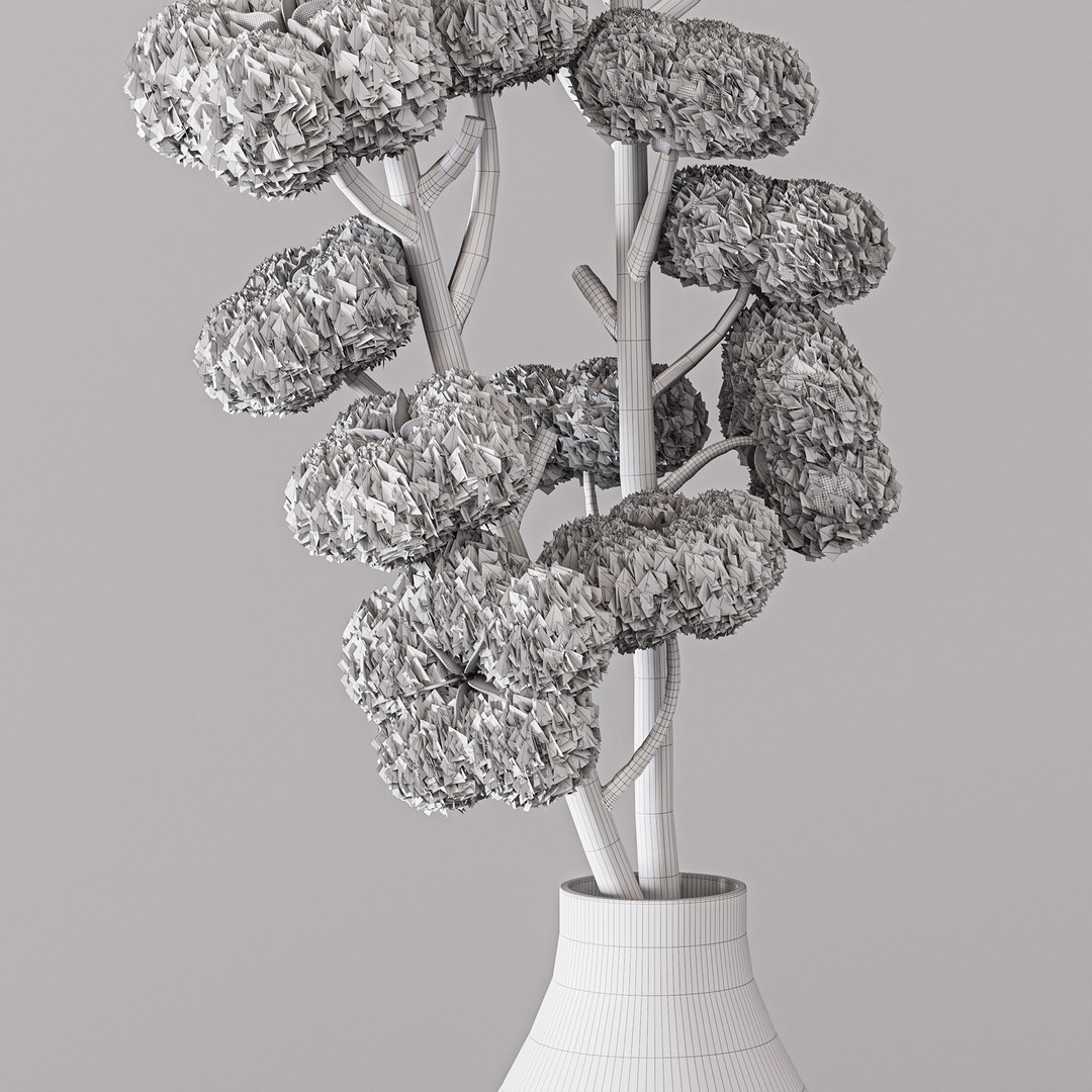 3D Bouquet04-cotton Model - TurboSquid 1849419