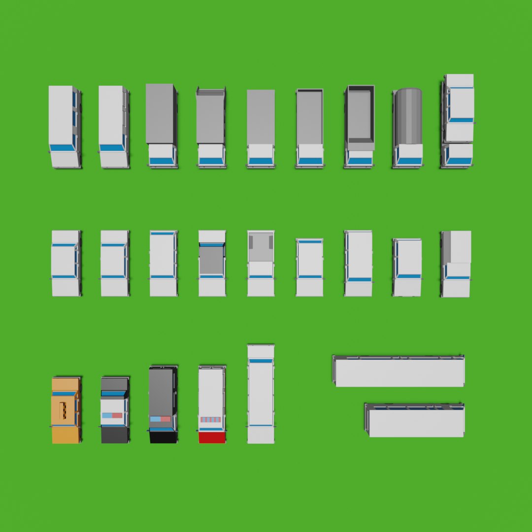 3D car vehicle pack model - TurboSquid 1689047